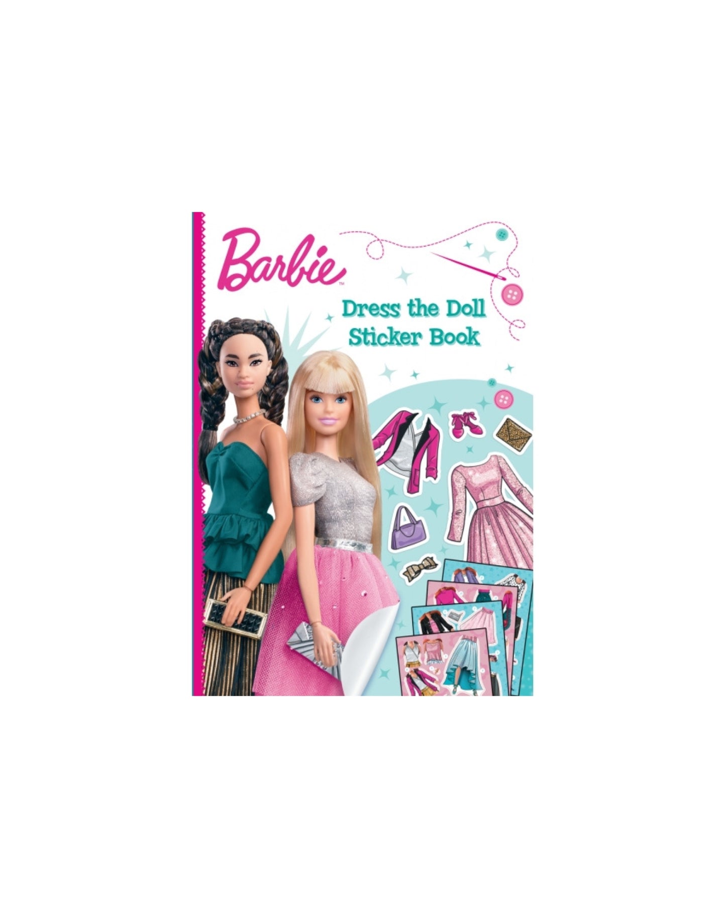 Stickersbog Barbie Dress the Doll Sticker Book – Kims Kram