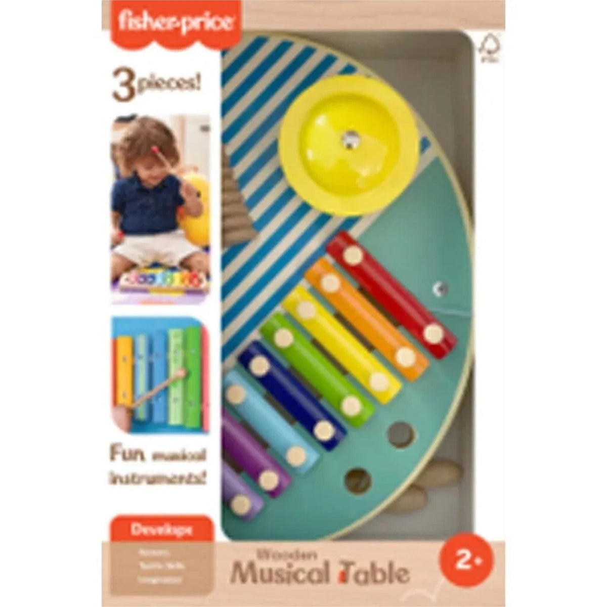 Fisher Price Wood Music Table – Kims Kram