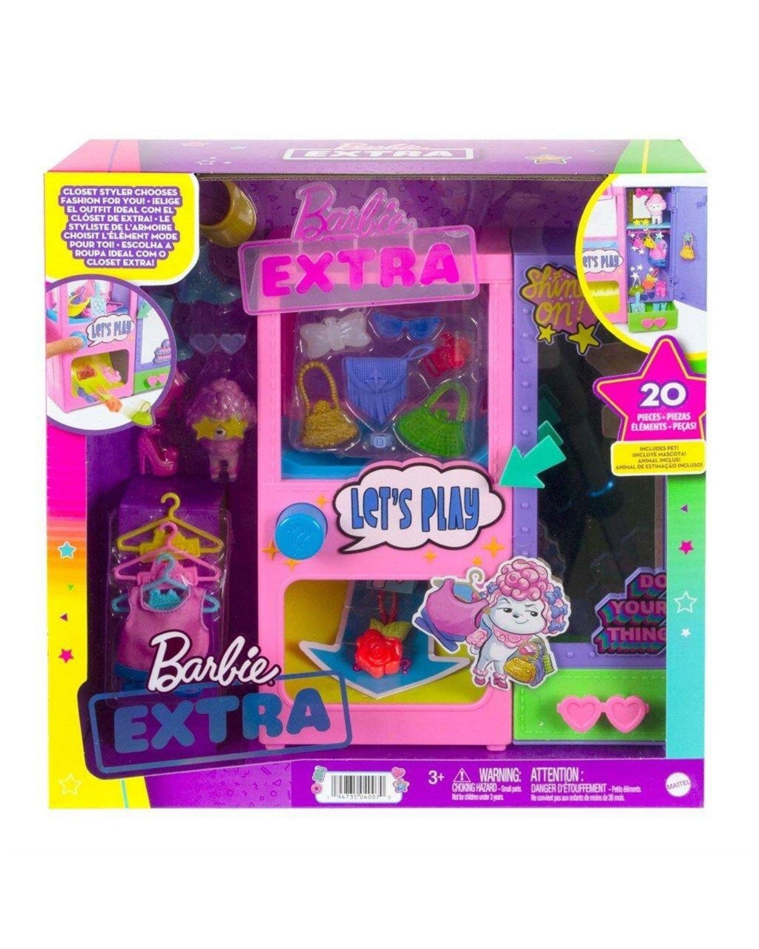 Barbie Extra Fashion Vending Machine Playset – Kims Kram